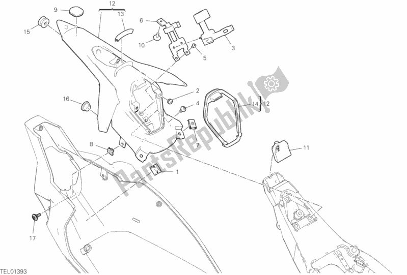 Locker spare parts for Ducati Superbike (Superleggera V4) from 2020 ...
