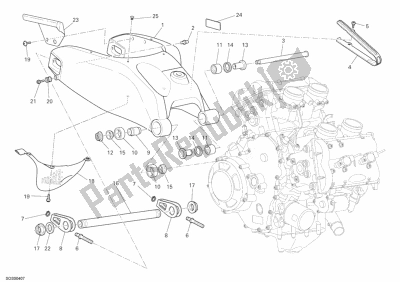 Order swing arm spareparts for the Ducati Desmosedici (Desmosedici RR ...