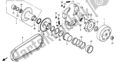 Drive face spare parts for Drive face SA 50 1 from 1993 | PartsRepublik