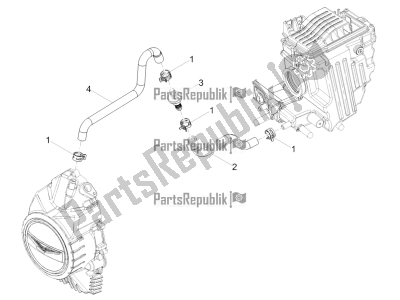 Order blow-by system spareparts for the Moto-Guzzi V7 Stone 850 (USA ...
