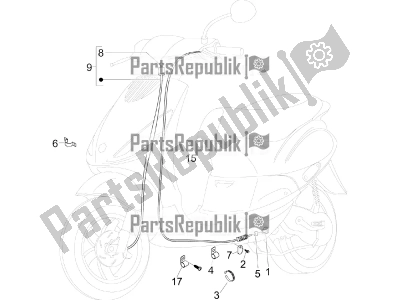 Order transmissions spareparts for the Piaggio ZIP 100 4T (Apac) at ...