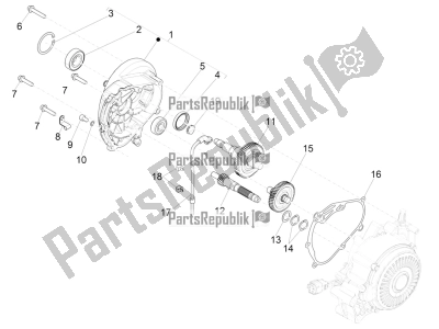 Order reduction unit spareparts for the Vespa Elettrica 45 KM/H at ...